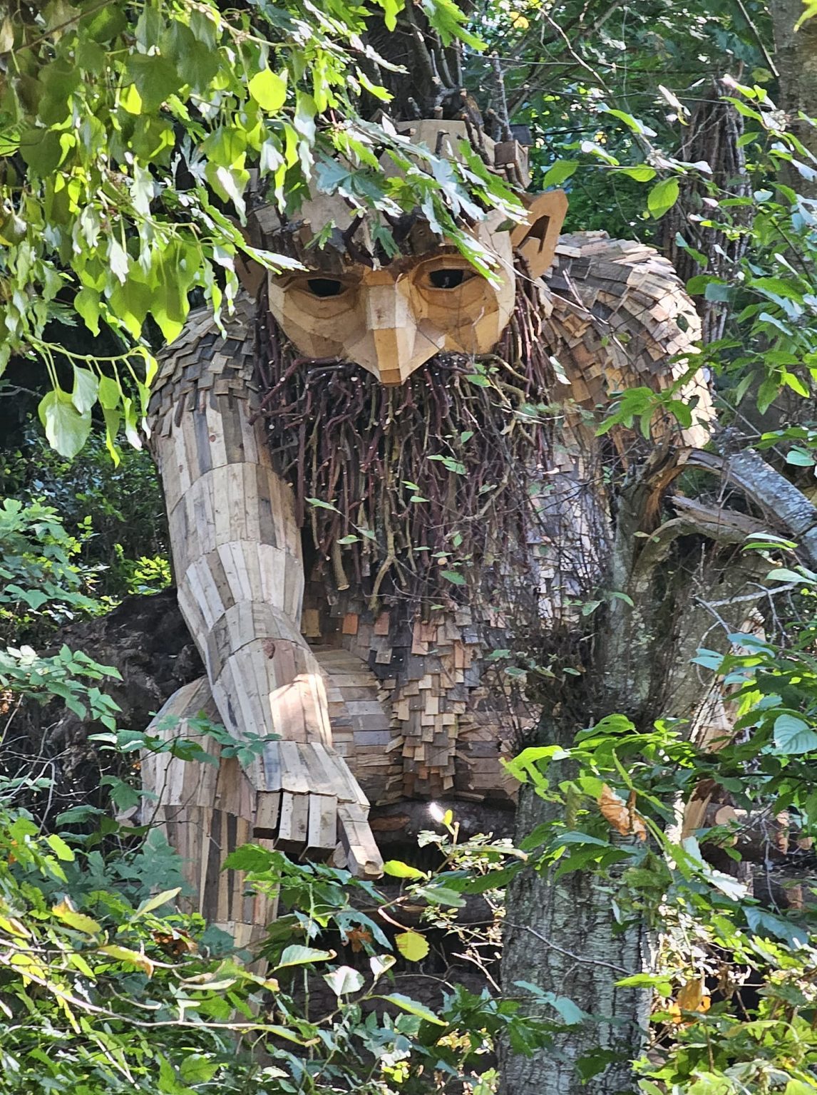 The Enchantment of Vashon Island: Oscar, The Bird King by Thomas Dambo ...